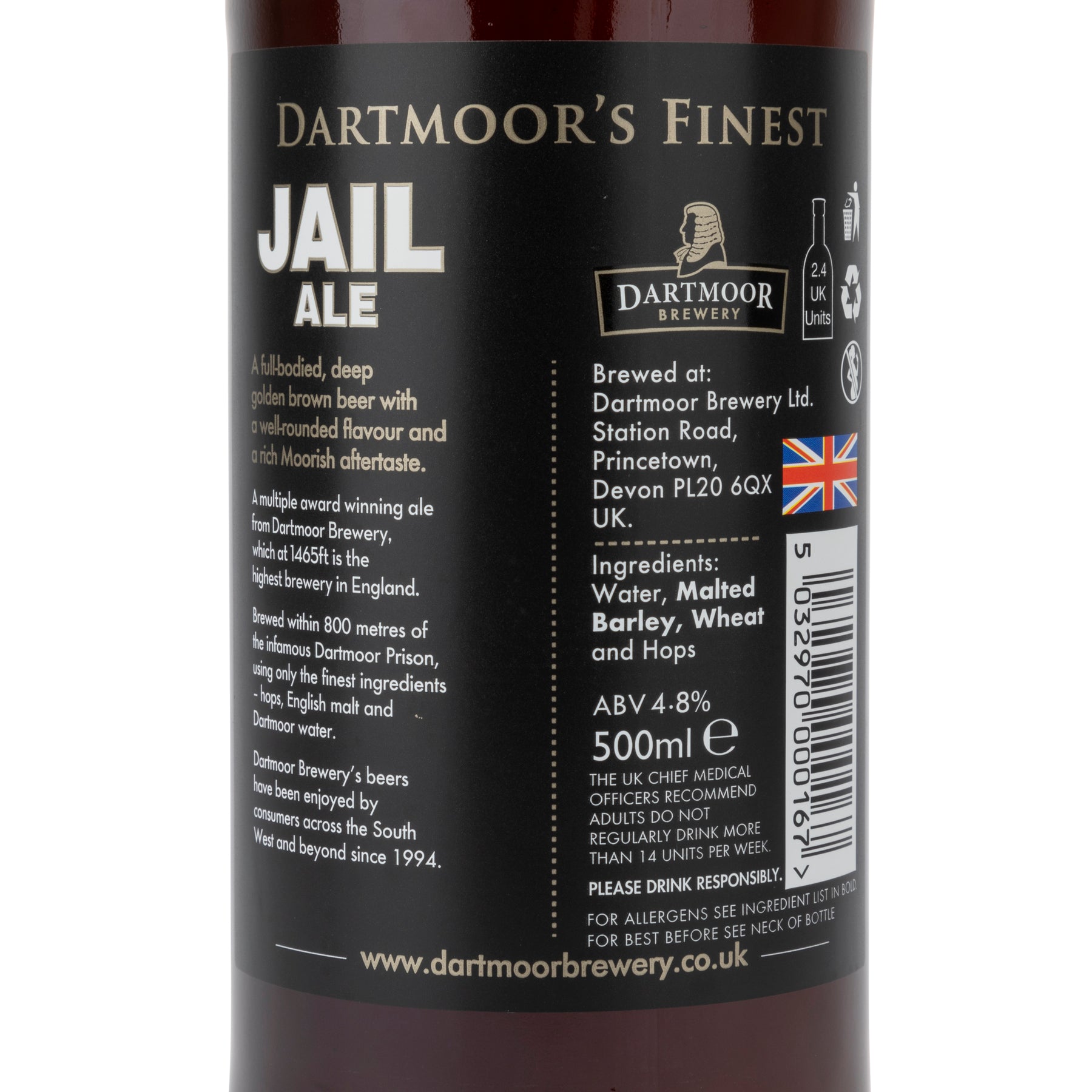 Dartmoor Brewery - home of the famous Jail Ale